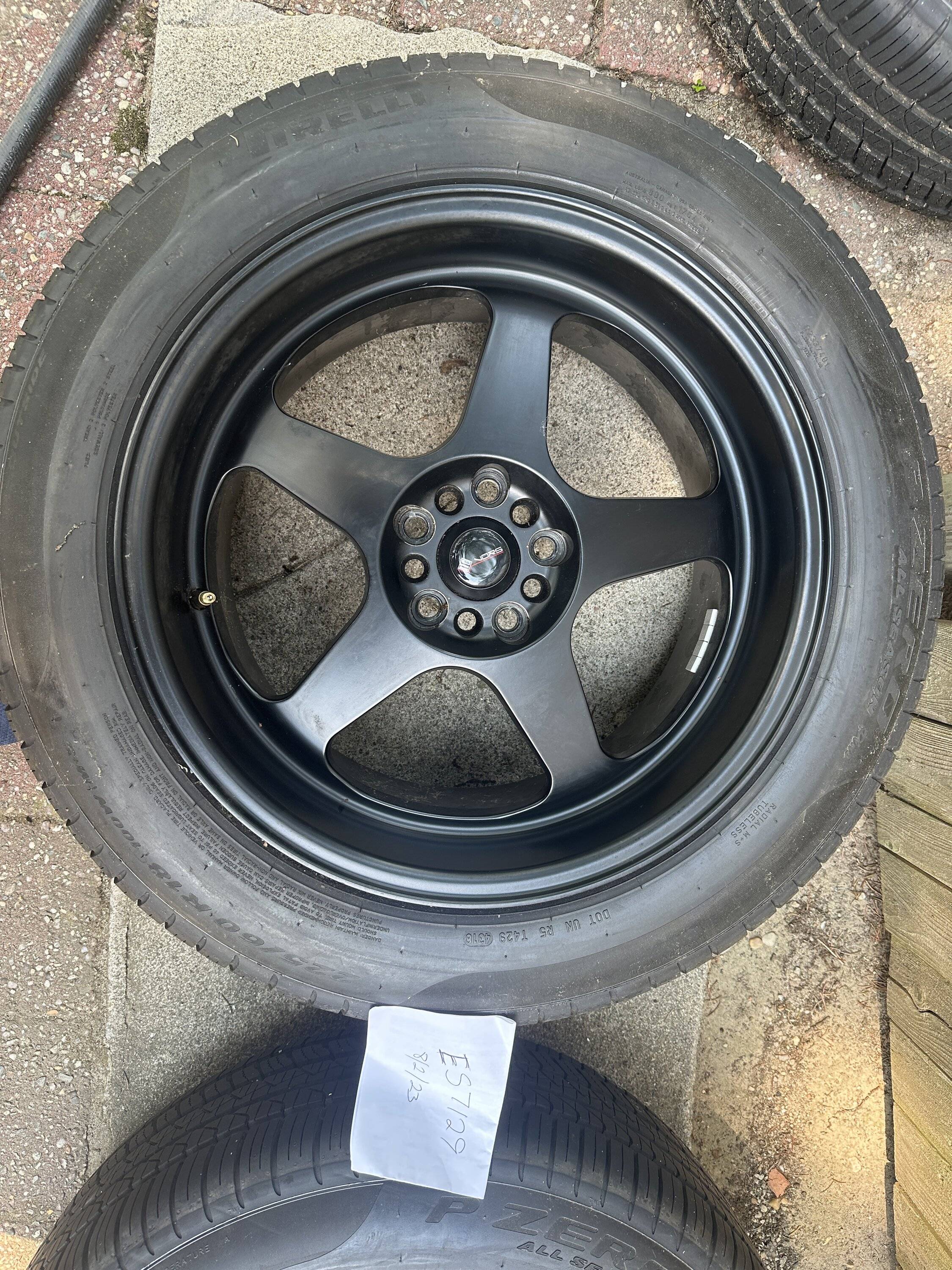 New York - 18” Staggered Vors SP1 225/60/18 Pirelli PZero Plus $550 ...