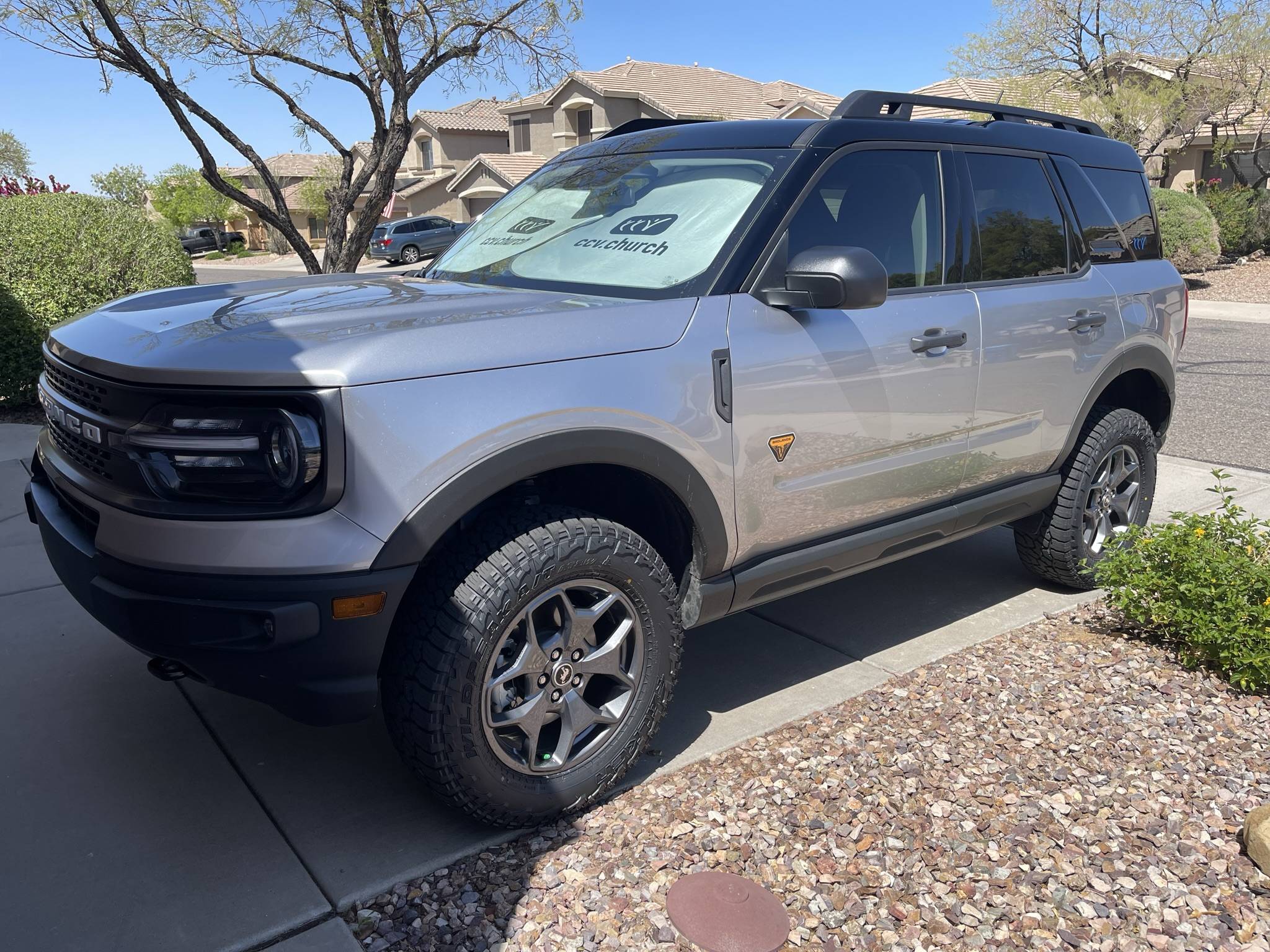 Badlands with New Platform Shoes | 2021+ Ford Bronco Sport Forum ...