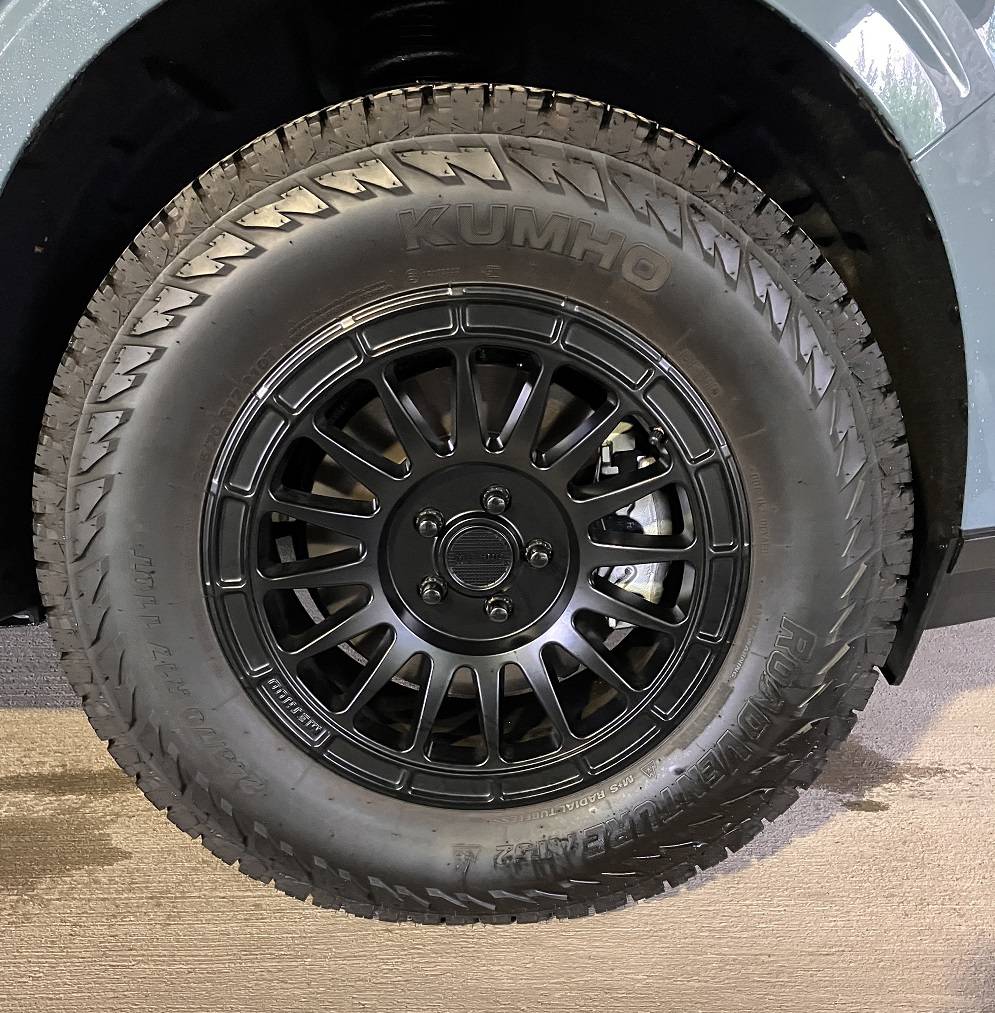 Virginia - 17x7.5 5x108 +30 63.4mm hub bore Method MR314 w/245/70R17 Kumho AT2 tires | 2021 ...