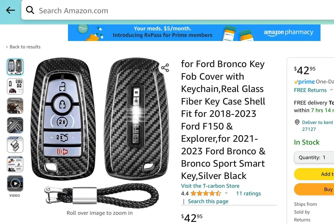 Key Fob holders and sleeves | 2021+ Ford Bronco Sport Forum ...