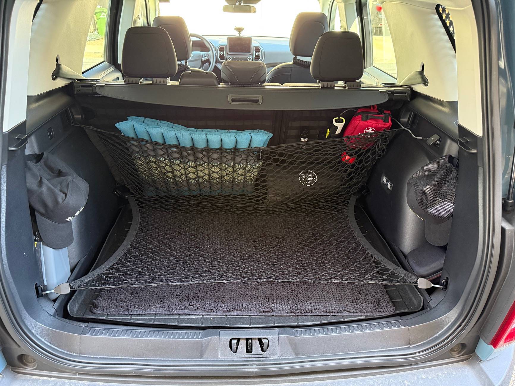 Rear cargo retractable cover | 2021+ Ford Bronco Sport Forum ...