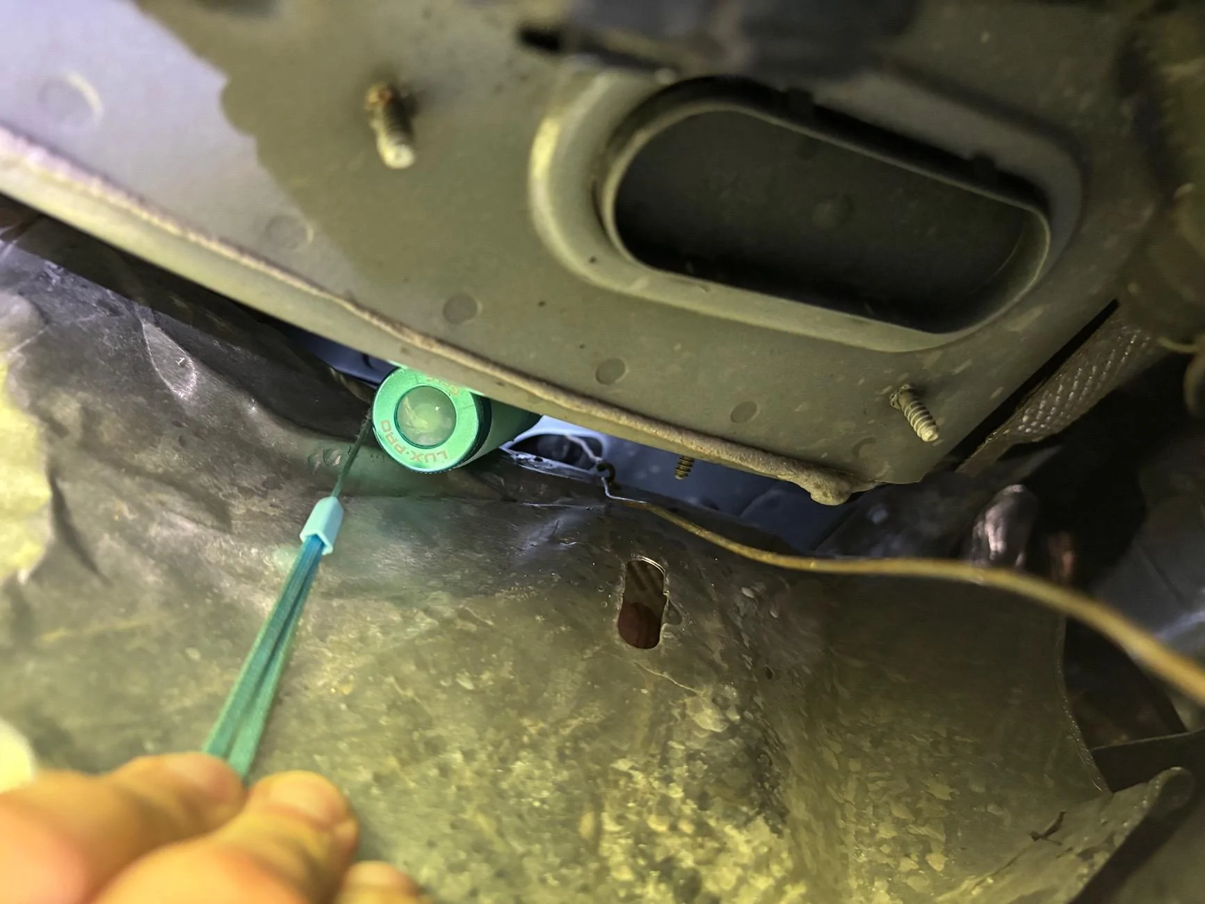 Ac condensate drain line where is it | 2021+ Ford Bronco Sport Forum ...