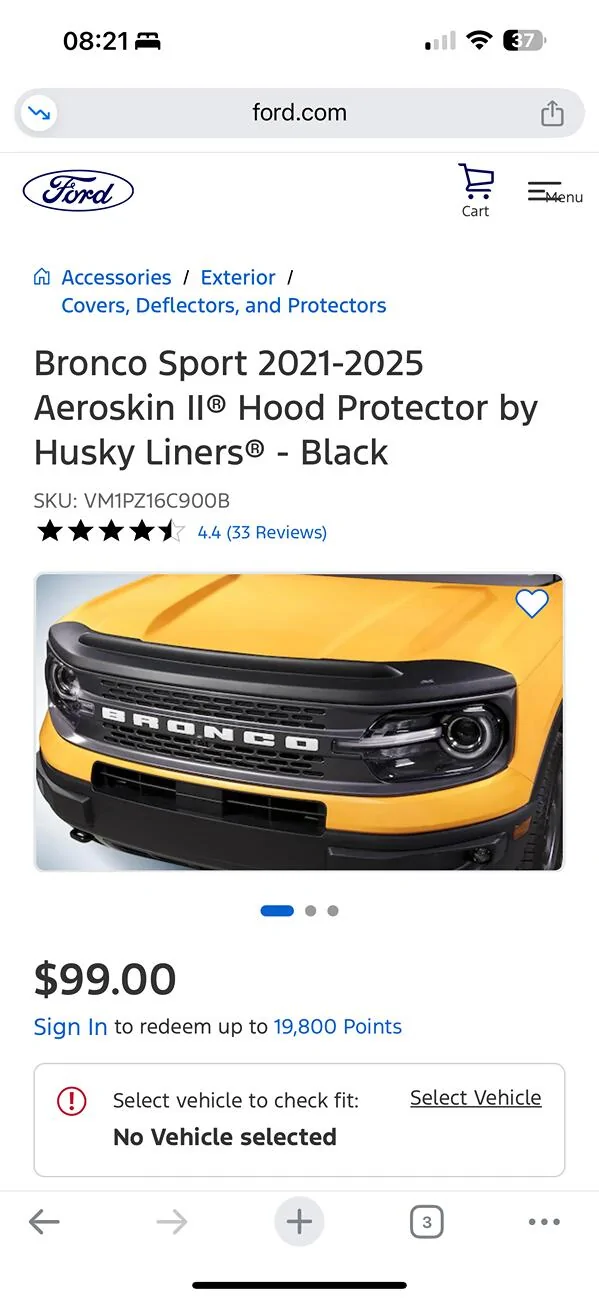 Bug/rock deflector? | 2021+ Ford Bronco Sport Forum - Broncosportforum.com