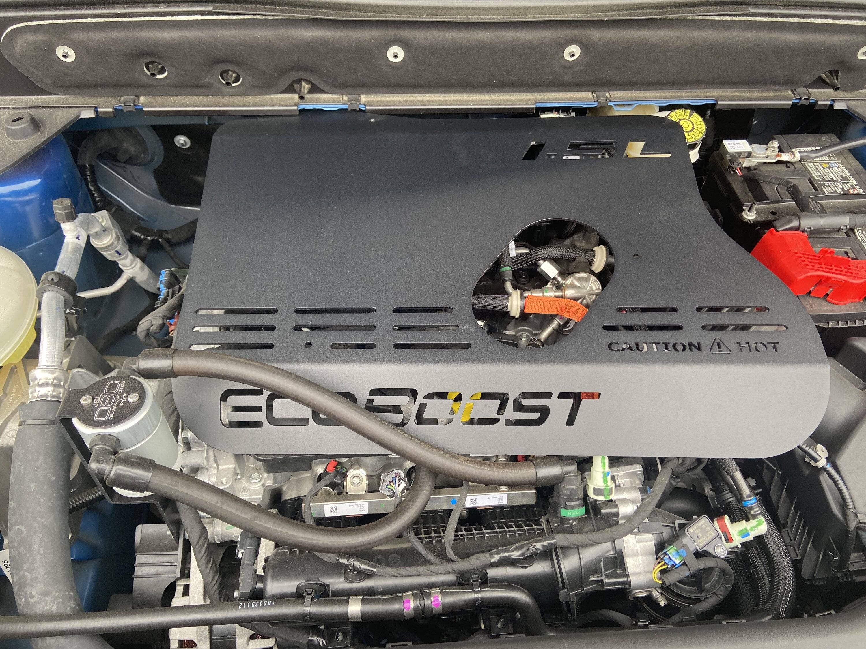 Sneak peek at a prototype engine cover for the 2.0L (Badlands, etc ...