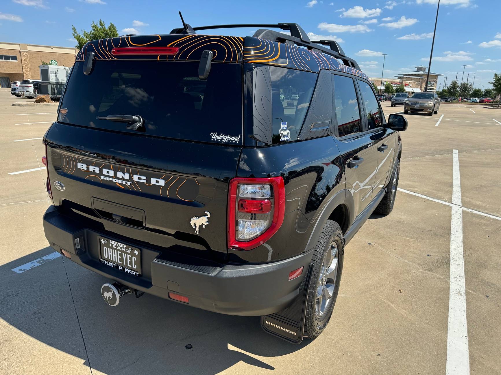 More custom decals from Underground Graphics | 2021+ Ford Bronco Sport ...