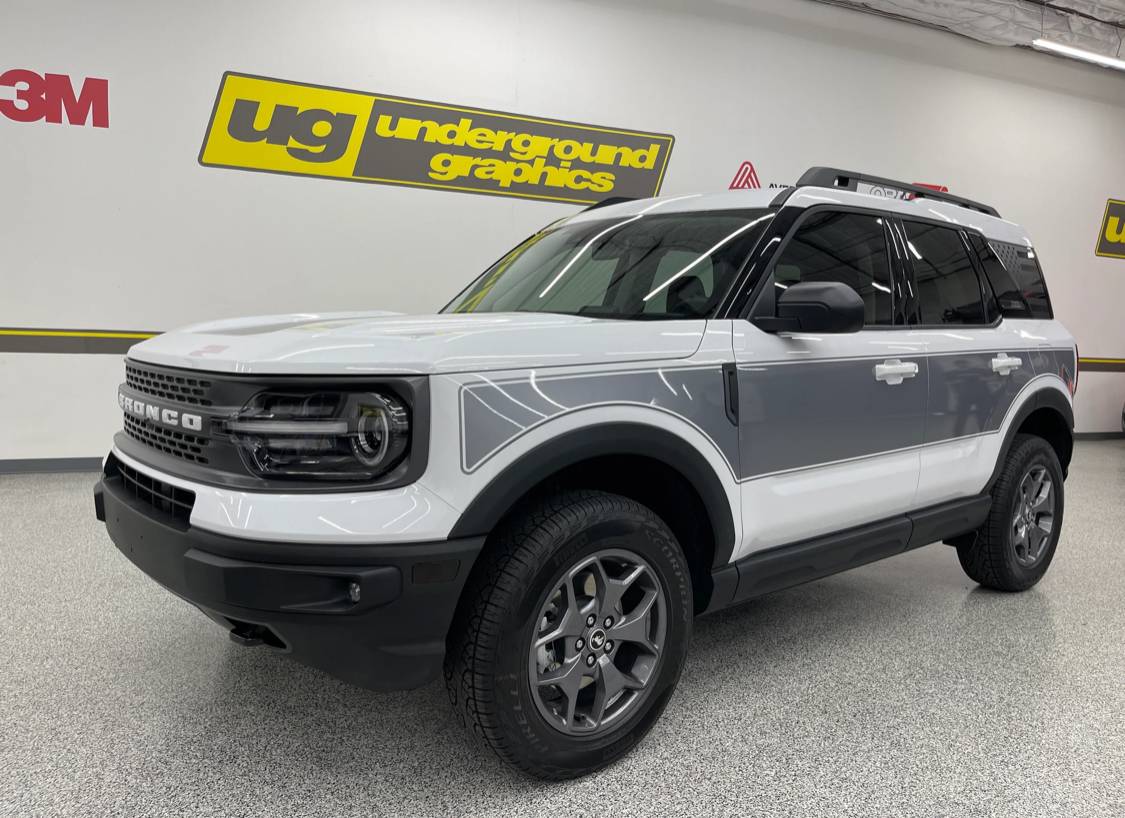 Graphic color recommendations for cactus gray | 2021+ Ford Bronco Sport ...