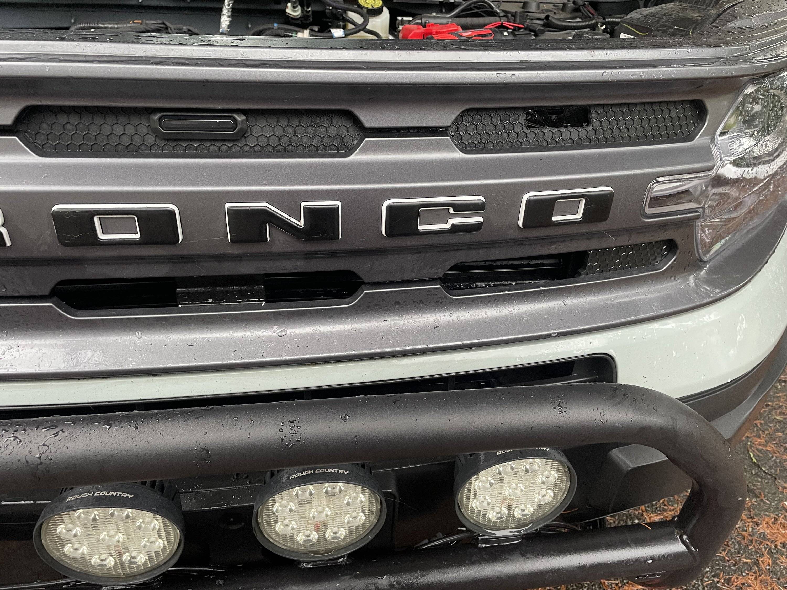 Raptor Lights installed on Big Bend | 2021+ Ford Bronco Sport Forum ...