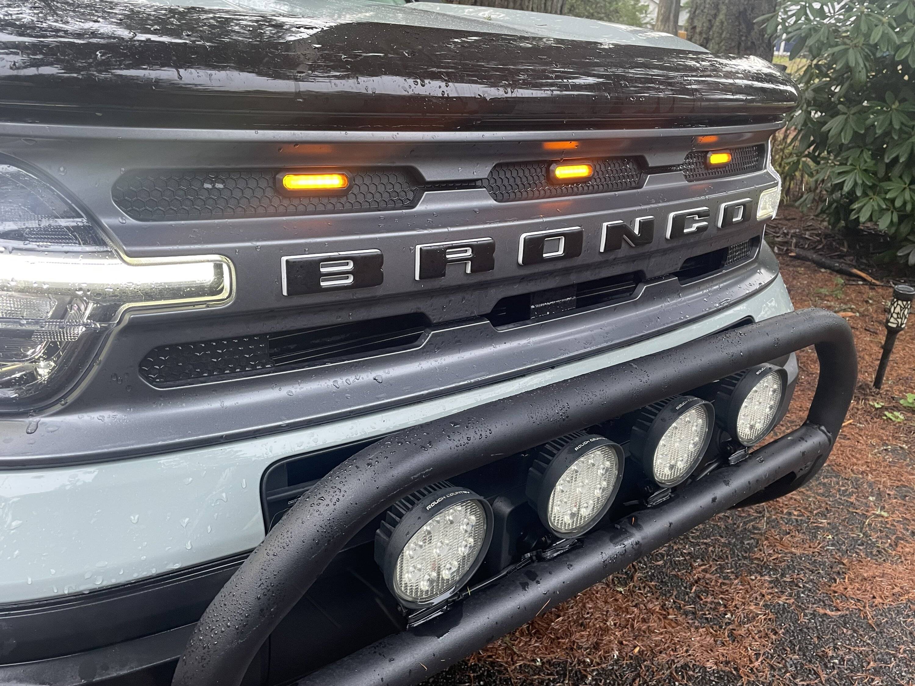 Raptor Lights installed on Big Bend | 2021+ Ford Bronco Sport Forum ...