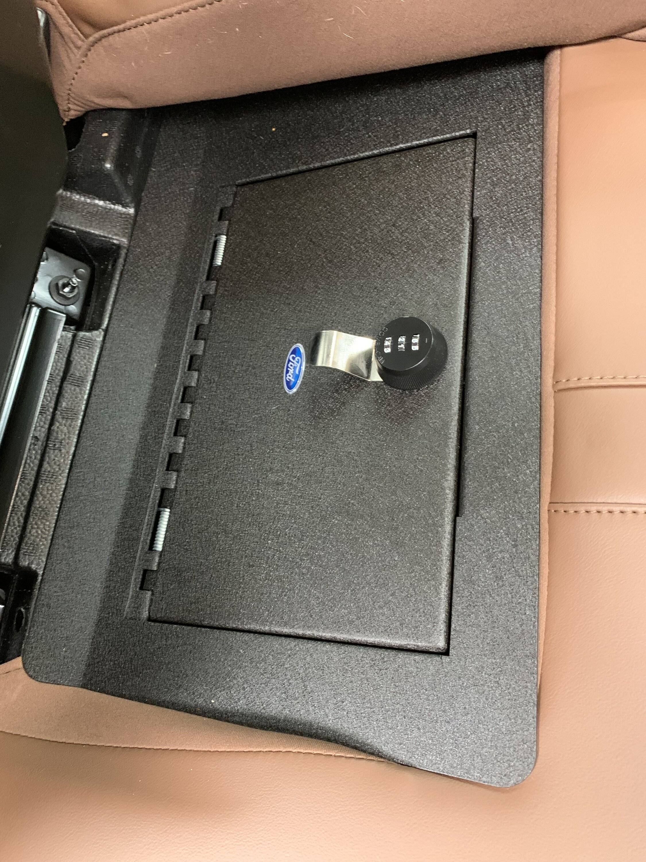 Rear Seat Console Vault - Any users? | 2021+ Ford Bronco Sport Forum ...
