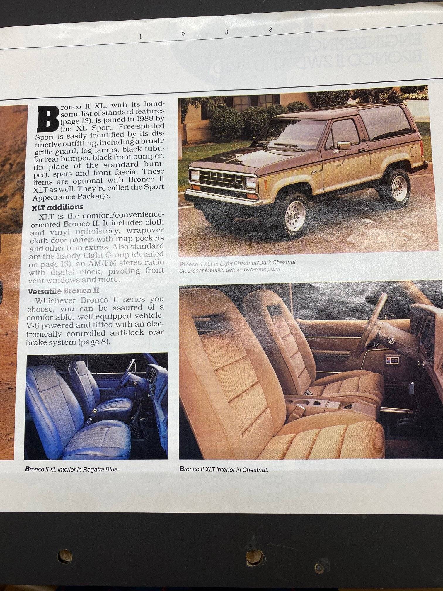 Original Bronco II from 1987-1988 days | 2021+ Ford Bronco Sport Forum ...