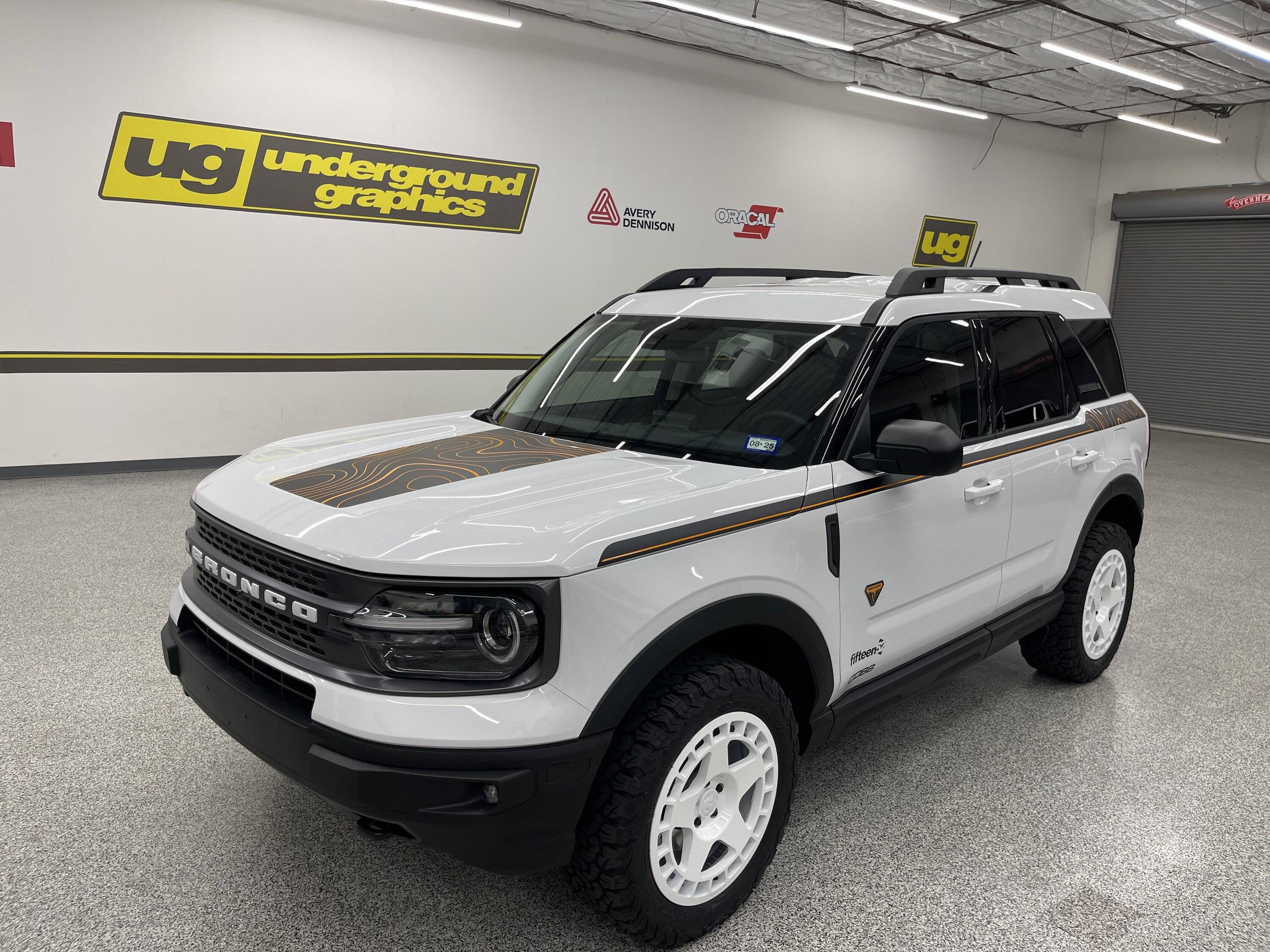 Bronco Sport "Topography" Side Stripe kits: Photos and Info | 2021 ...