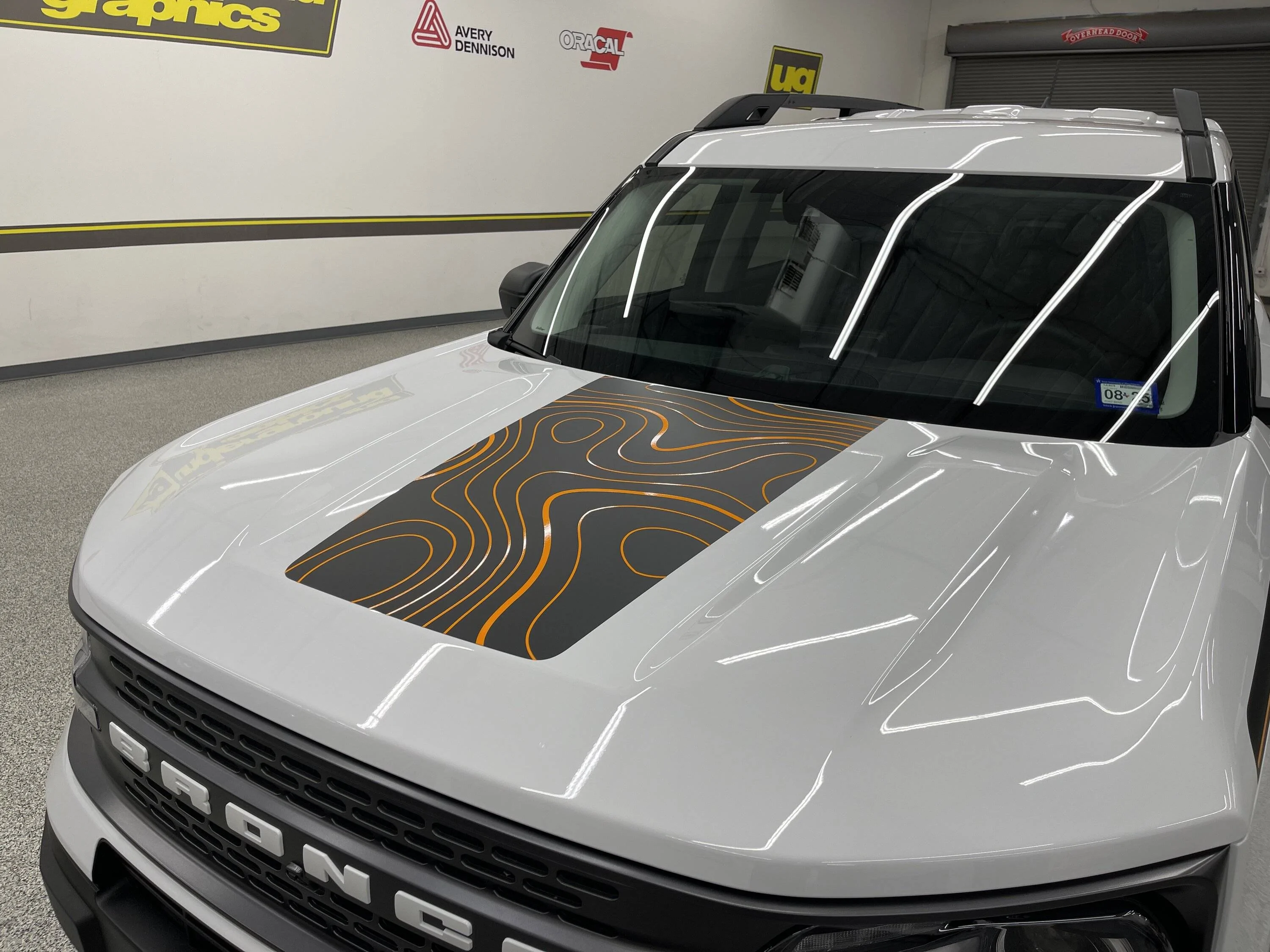 Bronco Sport "Topography" Hood Graphics: Photos and Info | 2021+ Ford ...