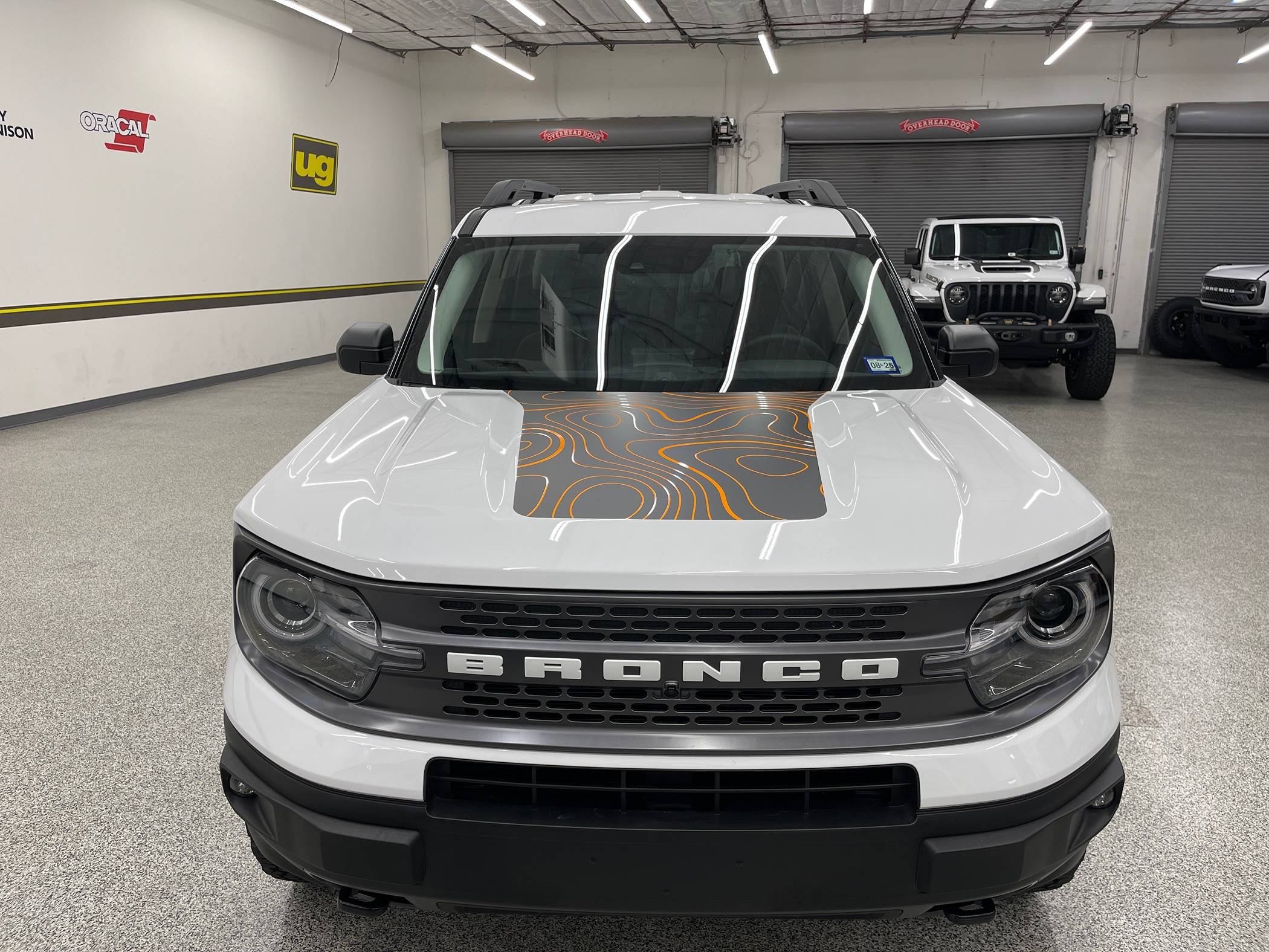 Bronco Sport Topography Vinyl Decal - Compilation | 2021+ Ford Bronco ...