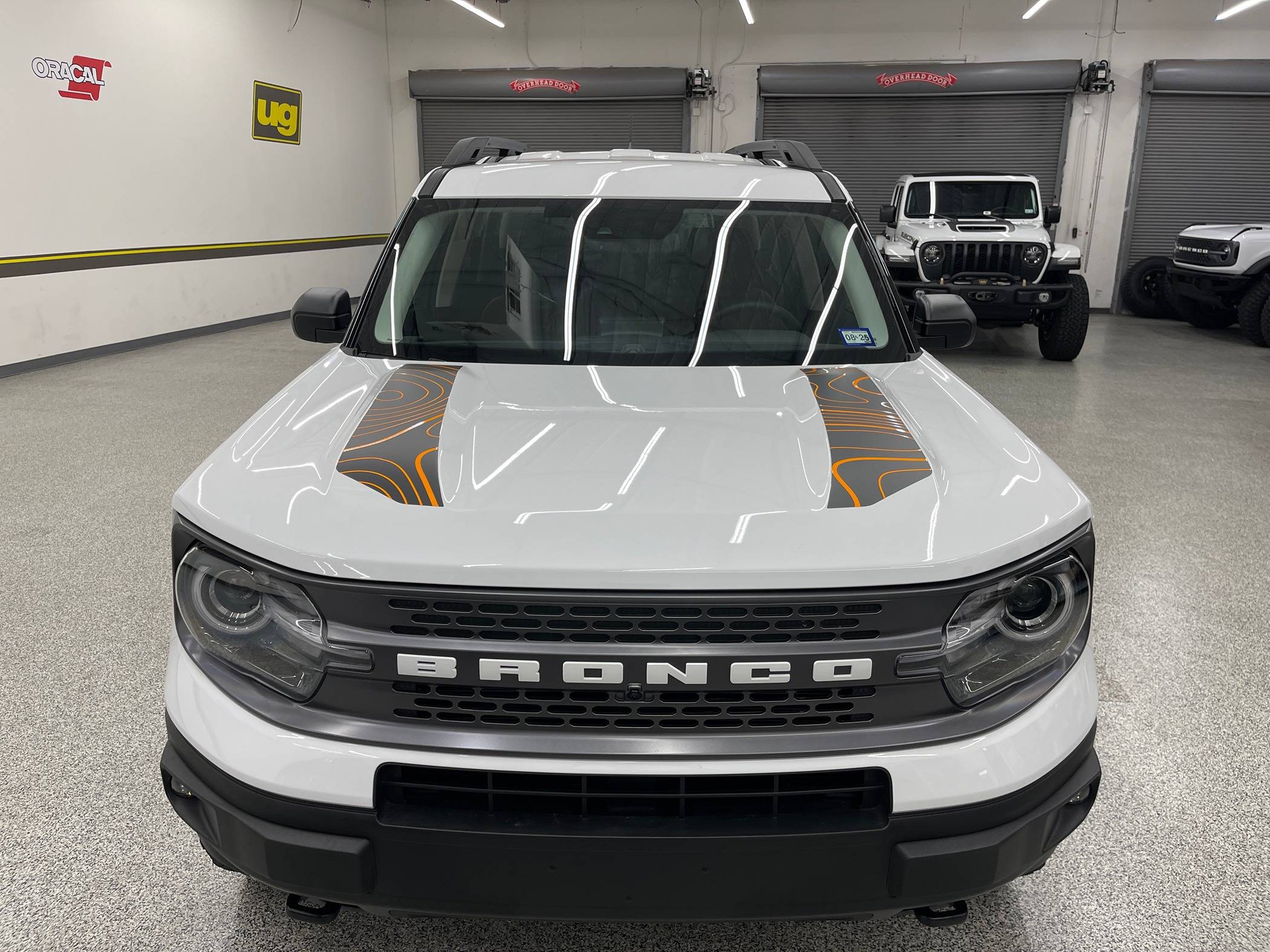 Bronco Sport Topography Vinyl Decal - Compilation | 2021+ Ford Bronco ...