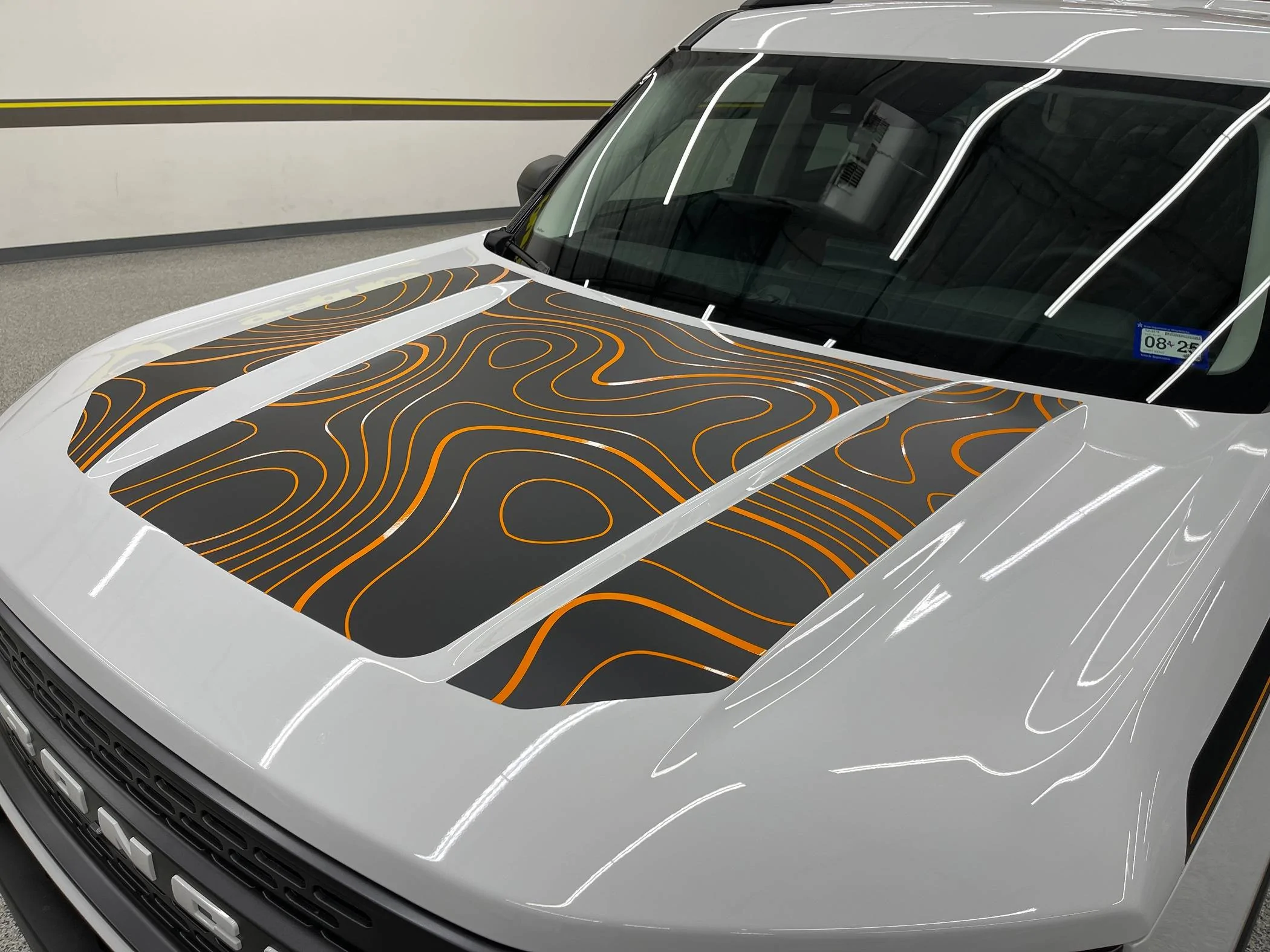 Bronco Sport Topography Vinyl Decal - Compilation | 2021+ Ford Bronco ...