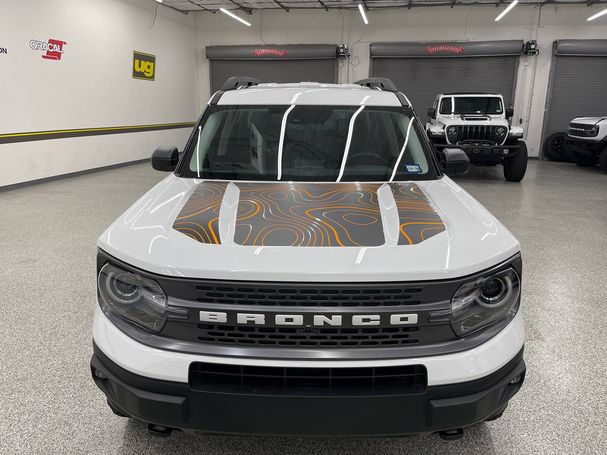 Bronco Sport Topography Vinyl Decal - Compilation | 2021+ Ford Bronco ...