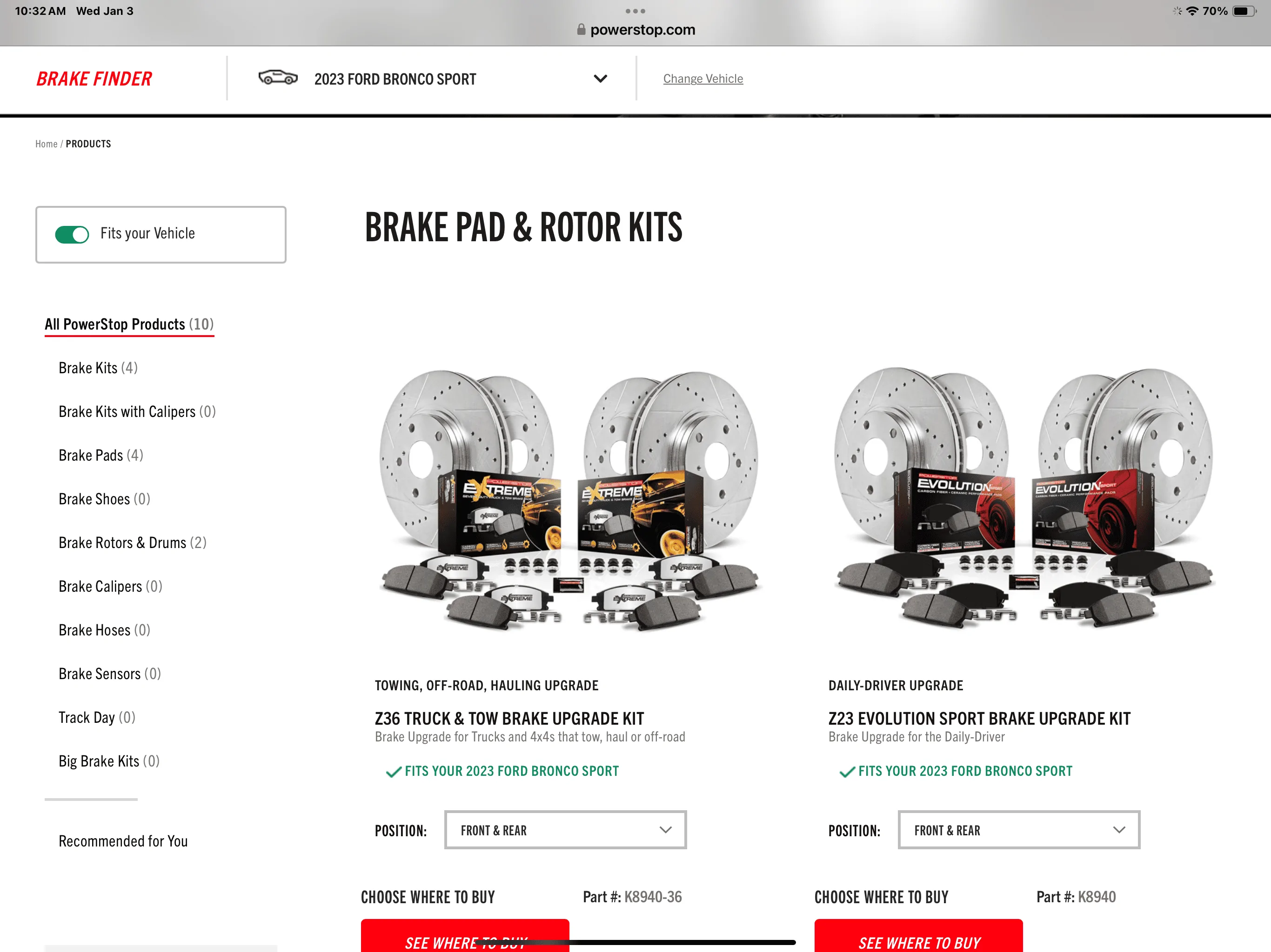 Timing for New Pads and Rotors? | 2021+ Ford Bronco Sport Forum ...