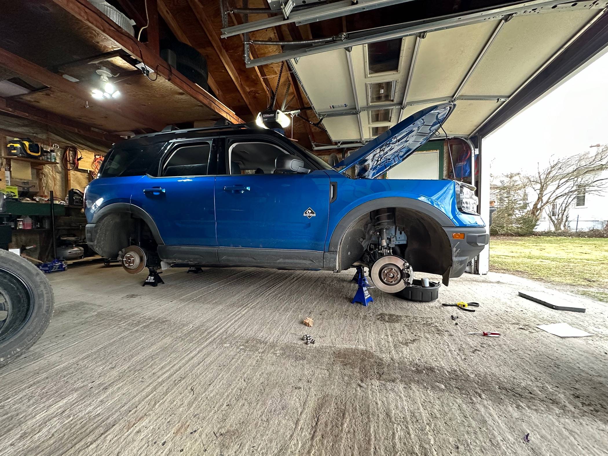 Oil change/Tire rotation today | 2021+ Ford Bronco Sport Forum ...