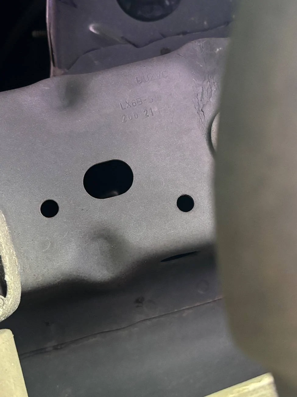 Minor Rear End Damage but Frame Looks Bent | 2021+ Ford Bronco Sport ...