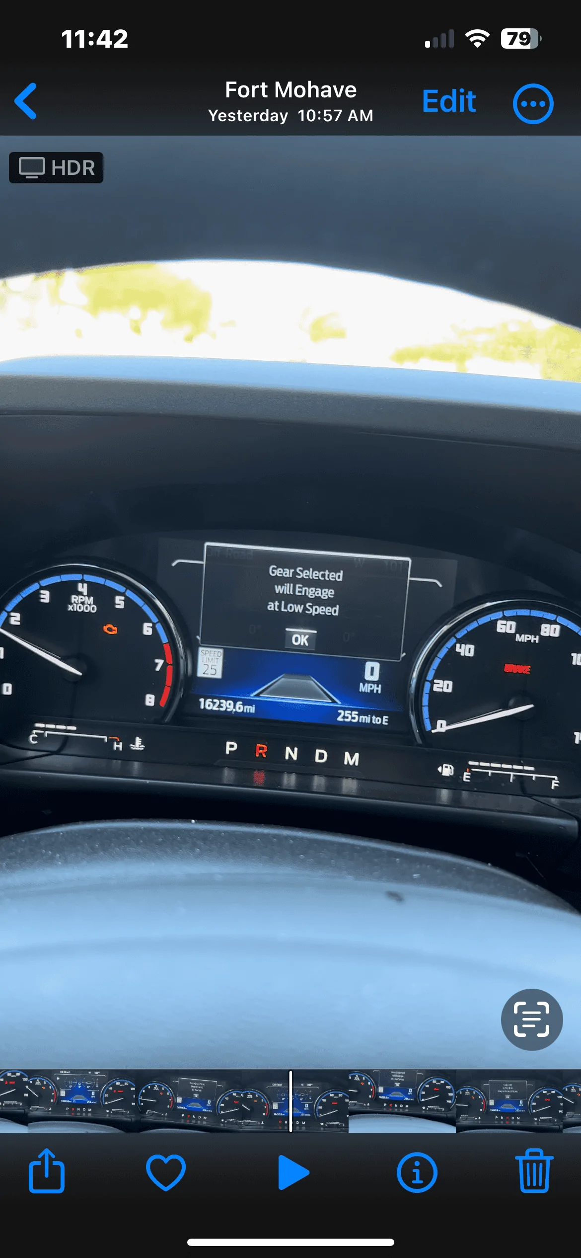 Power train malfunction -Gear selected will engage at low speed. | 2021 ...