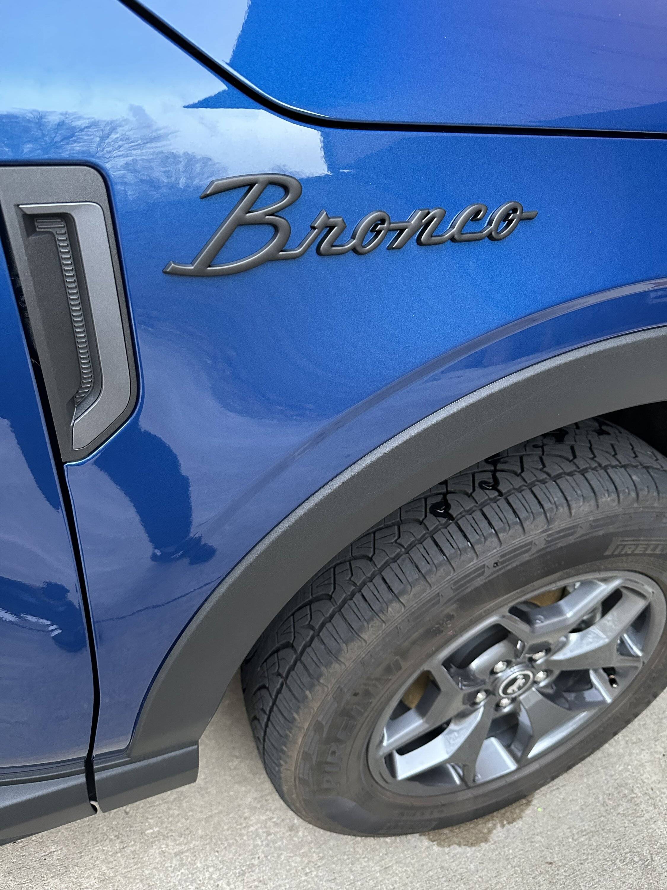 Bronco script emblem installed | Page 4 | 2021+ Ford Bronco Sport Forum ...