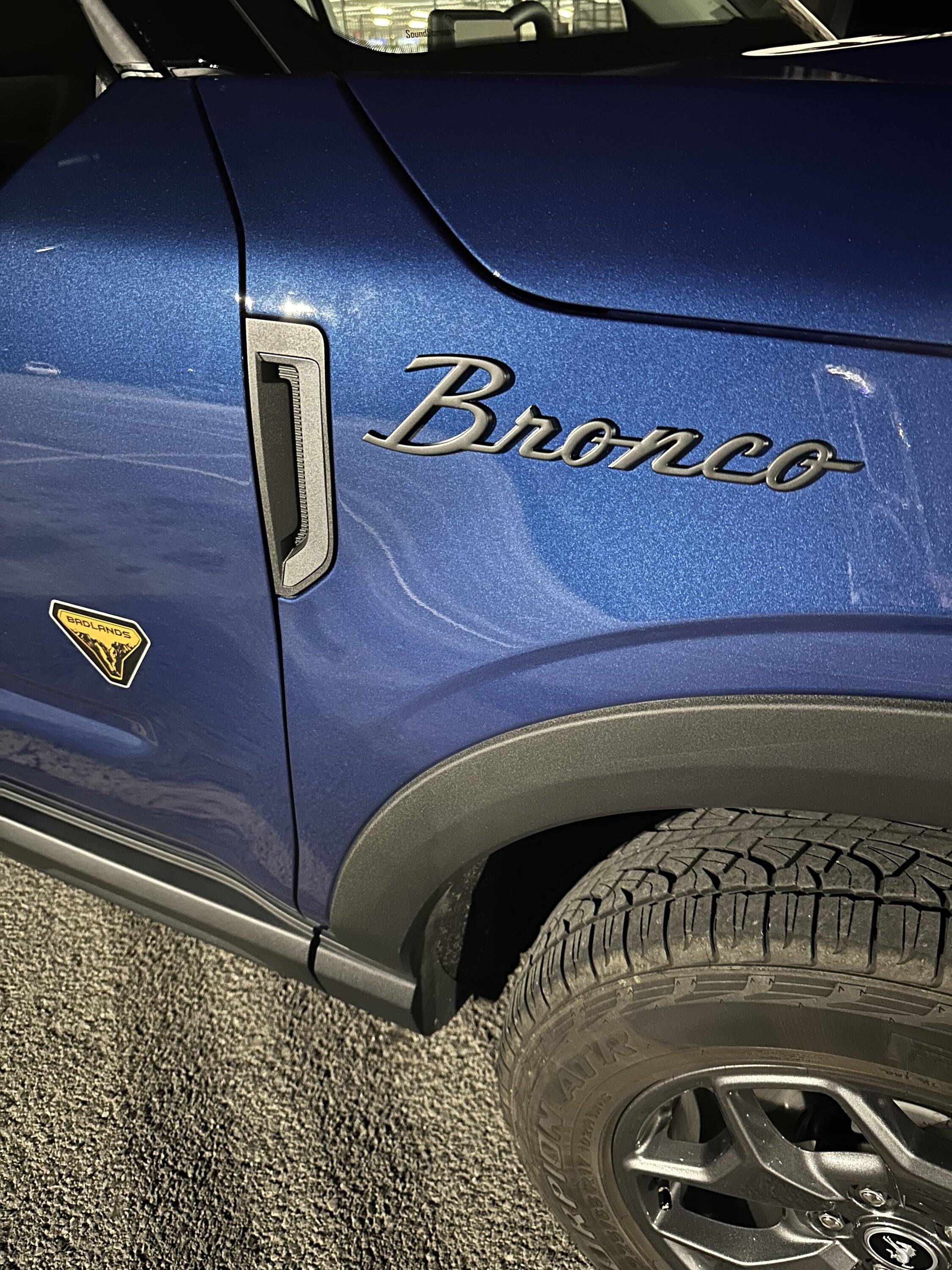 Bronco script emblem installed | Page 4 | 2021+ Ford Bronco Sport Forum ...
