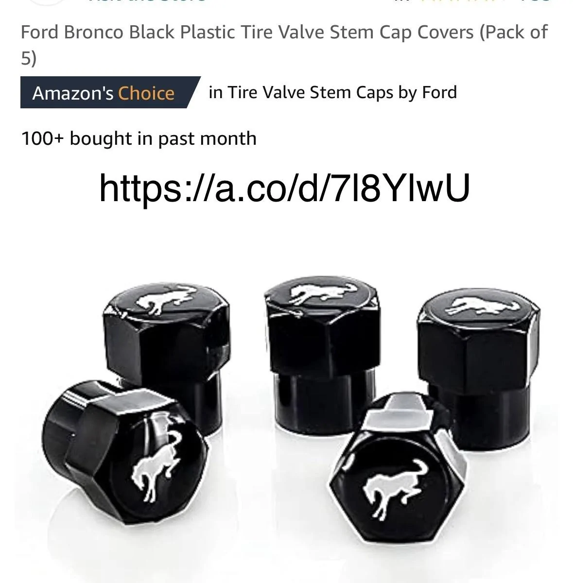 OEM Replacement Valve Stem Caps | Page 3 | 2021+ Ford Bronco Sport ...