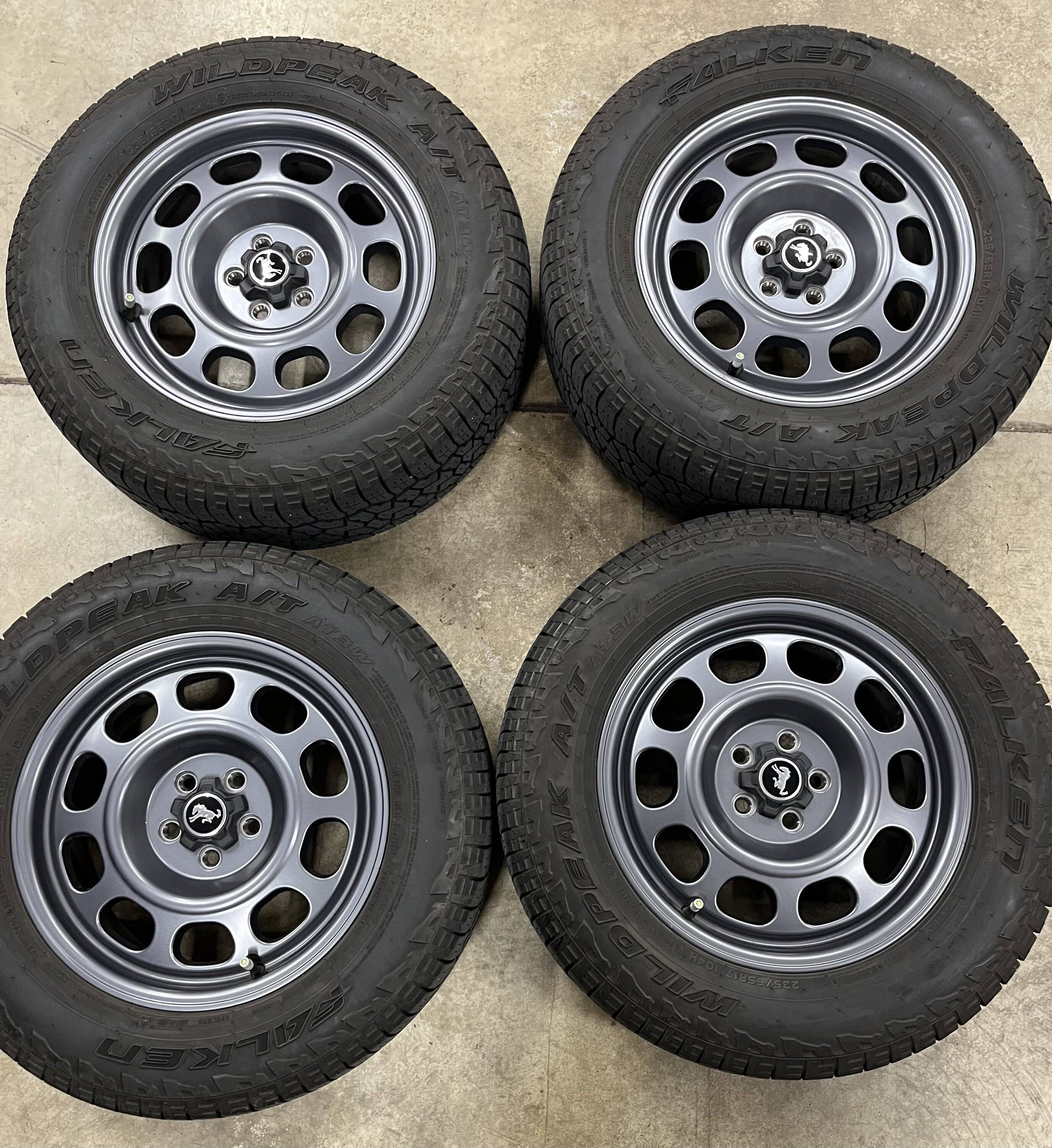 Illinois - Bronco Sport Badland wheels steely type for sale | 2021 ...