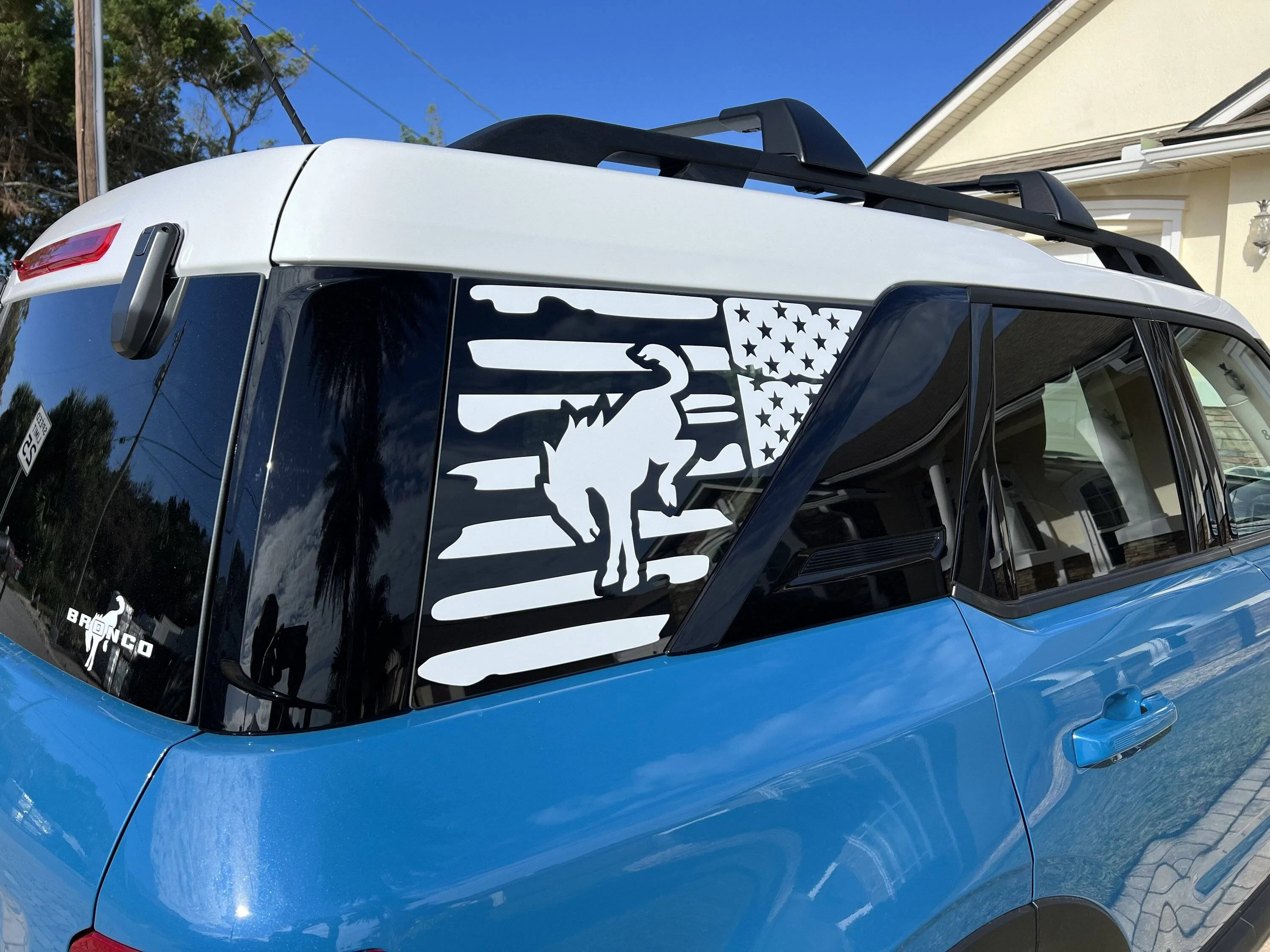 Rear / Side Window Decals? Got'em Post'em | 2021+ Ford Bronco Sport ...