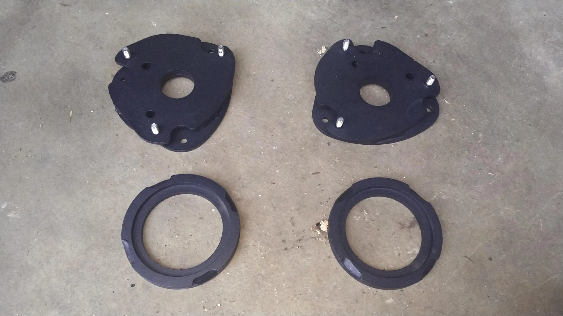 3/4" Leveling Kit (by using part of ZONE 1" lift kit) | 2021+ Ford ...