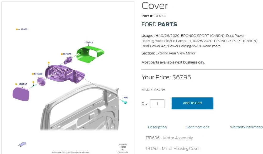 Turn signals | 2021+ Ford Bronco Sport Forum - Broncosportforum.com