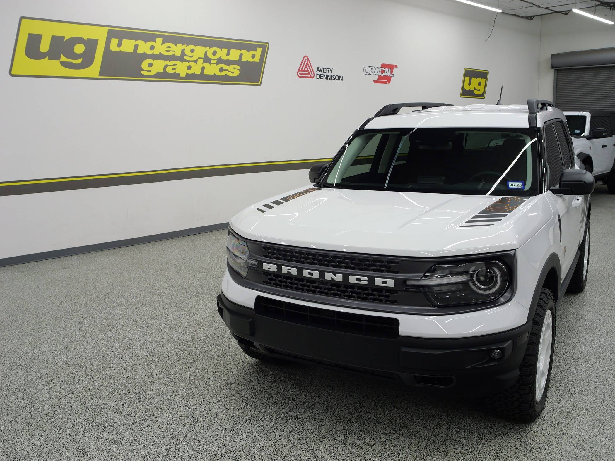 Bronco Sport Topography Vinyl Decal - Compilation | 2021+ Ford Bronco ...