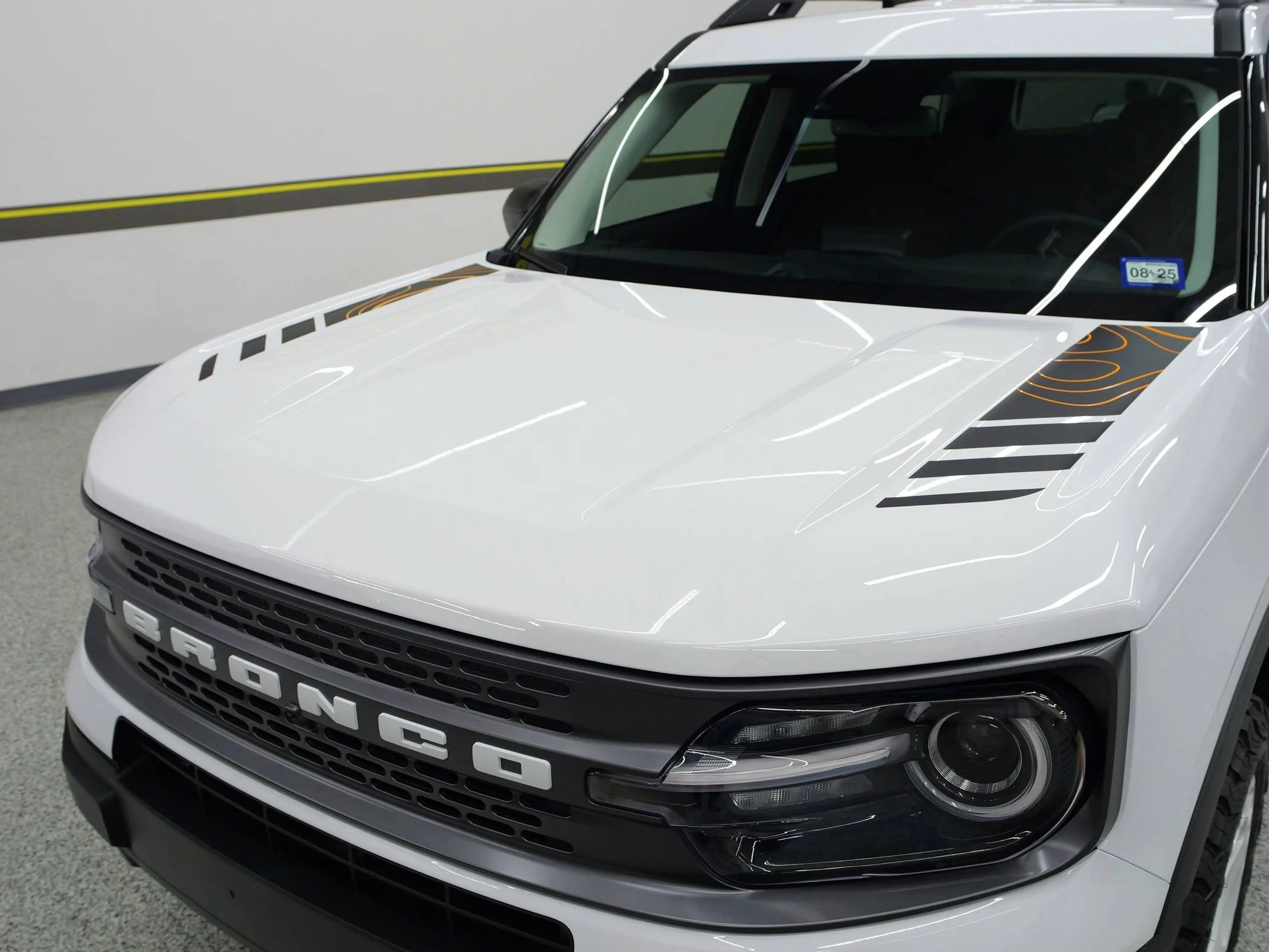 Bronco Sport Topography Vinyl Decal - Compilation | 2021+ Ford Bronco ...