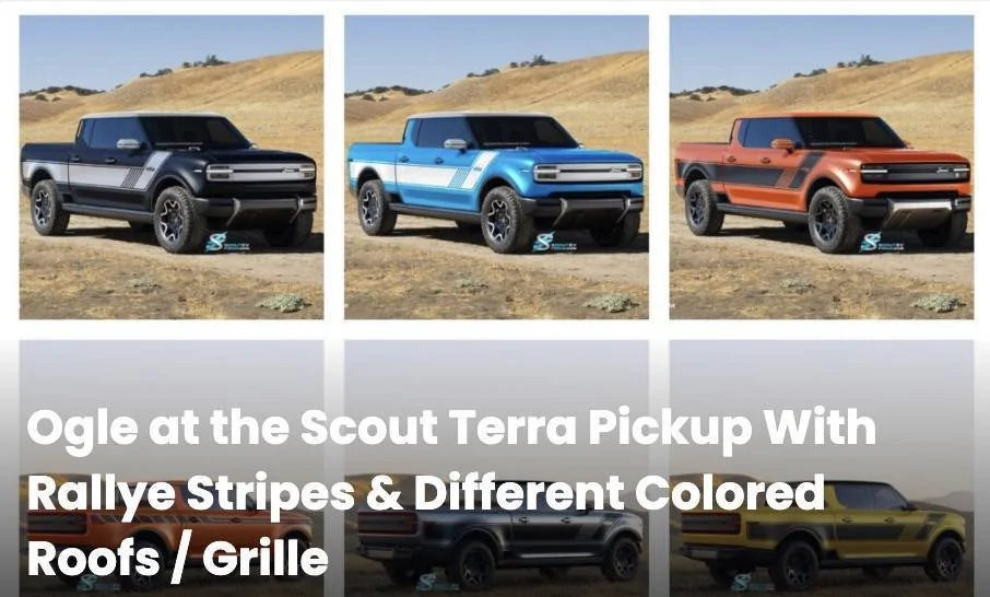 Official: Scout EV Pickup & SUV debut w/ Gas Range Extender, 4x4, BOF, Lockers, Sway Bar ...
