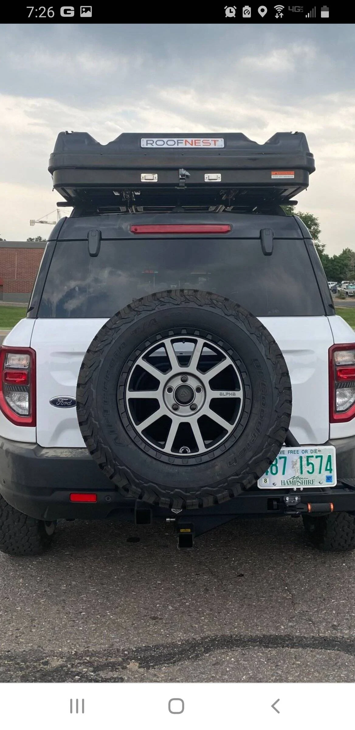 Swing Away Spare: Relocating The Rear Camera | 2021+ Ford Bronco Sport ...