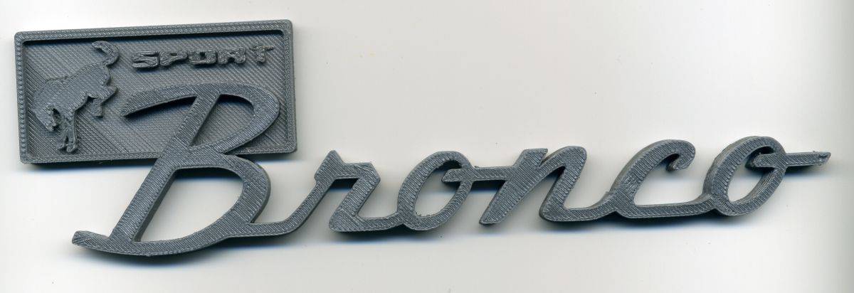 Script old school "Bronco Sport" Emblem | 2021+ Ford Bronco Sport Forum ...