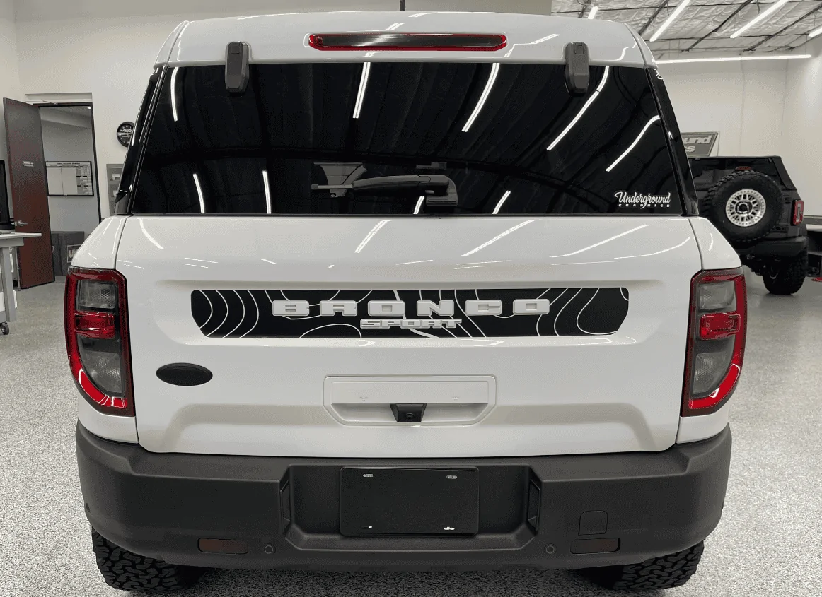 Rear / Side Window Decals? Got'em Post'em | 2021+ Ford Bronco Sport ...