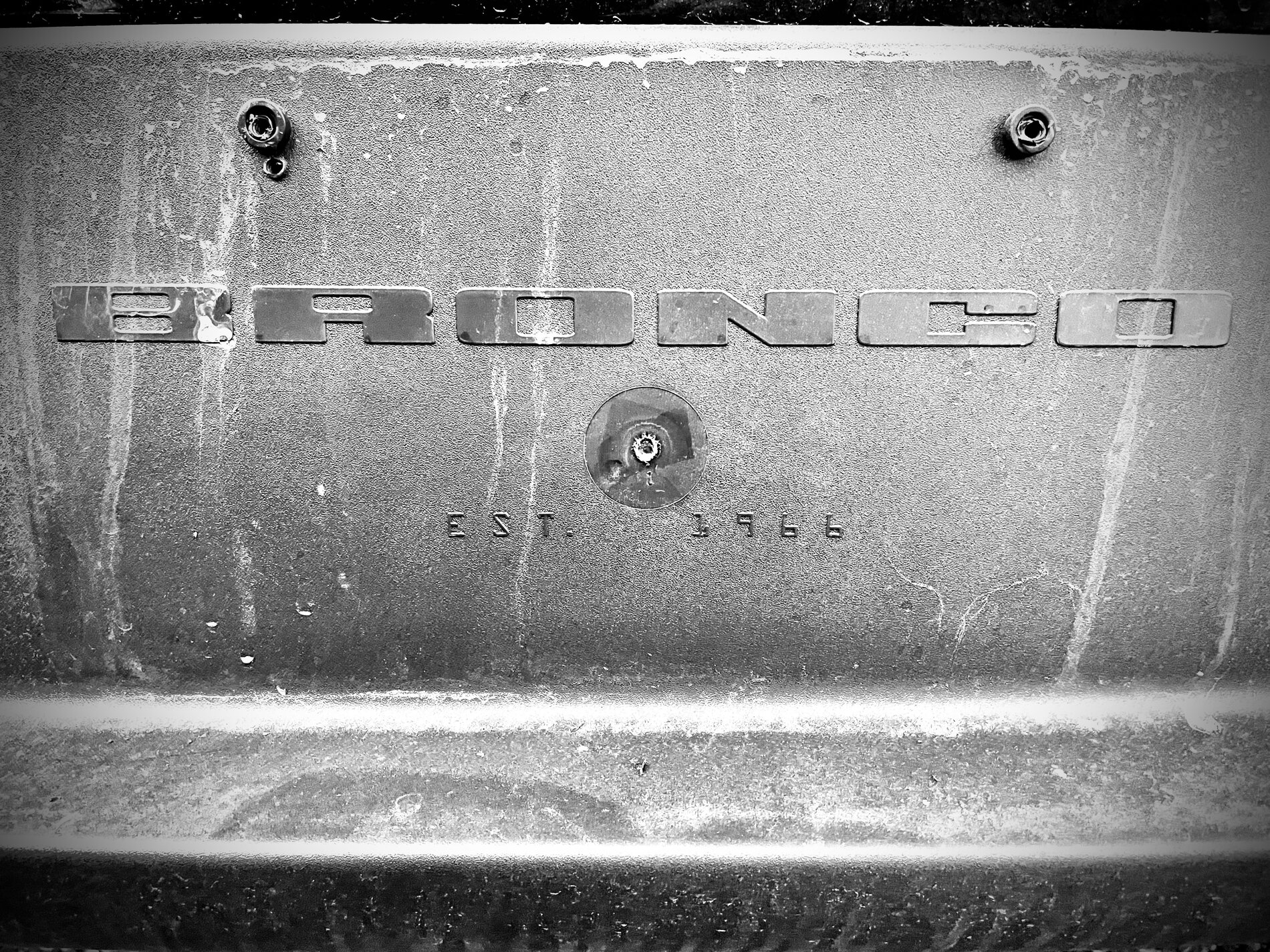 Easter Egg behind rear License Plate | 2021+ Ford Bronco Sport Forum ...