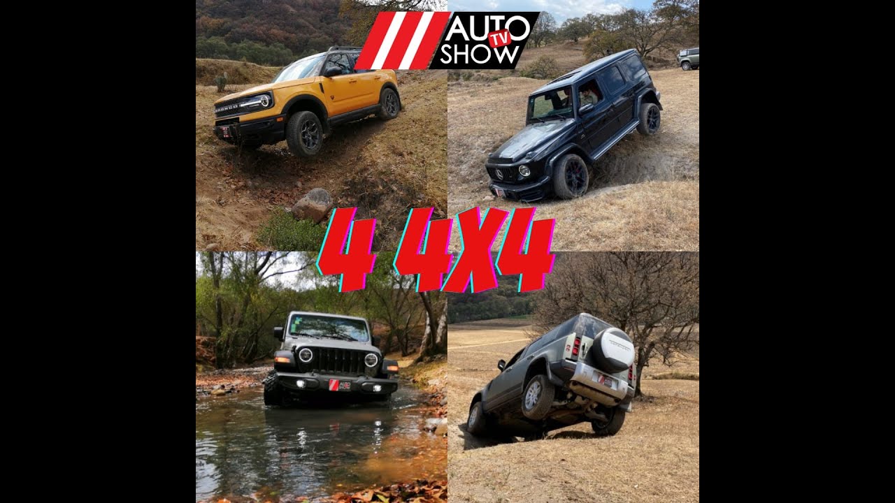 Great Off-Road Comparison Video: Bronco Sport vs G-Wagon AMG63 vs Land ...