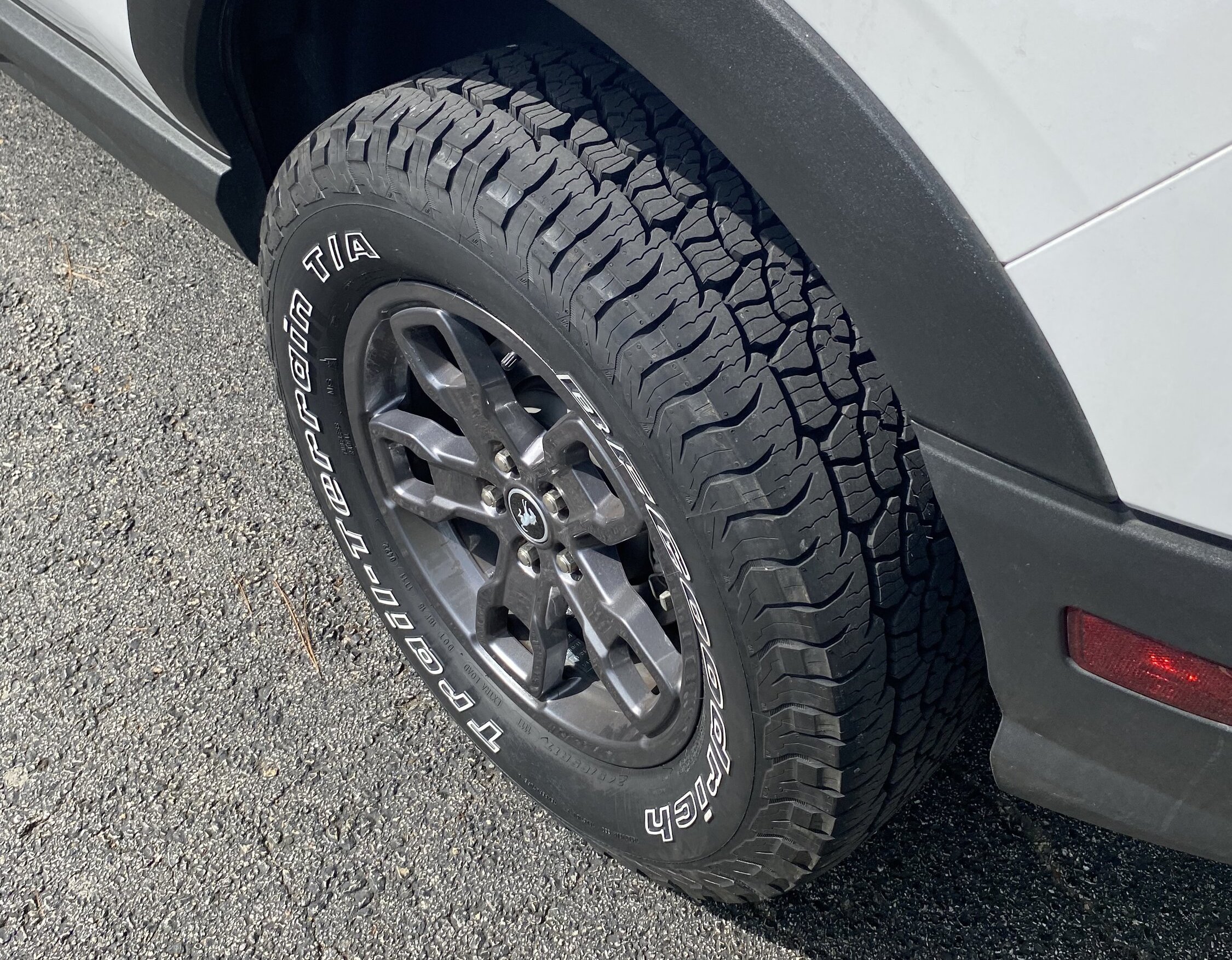 New tires installed: BFG Trail-Terrain T/A | 2021+ Ford Bronco Sport ...